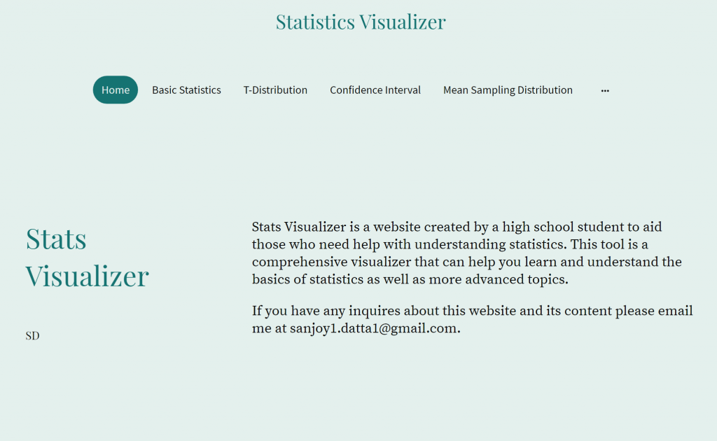 Sanjoy Datta – Sanjoy Datta's personal website.